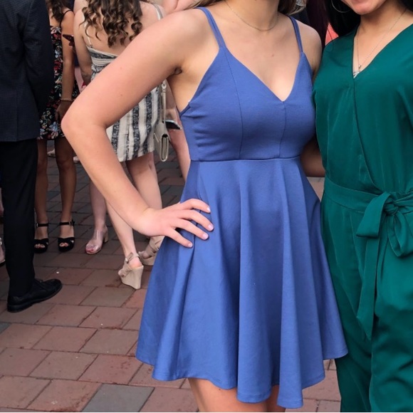 Windsor | Dresses | Flowy Blue Formal Dress | Poshmark